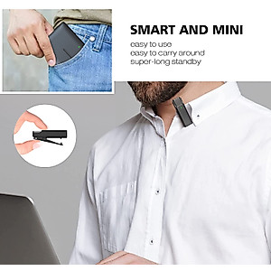 JOSTART Wireless Lavalier Microphone for iPhone/iPad with Charging case, 656ft Range,24H Working,4-Channel Omnidirectional Noise Canceling Lapel Mics for Video Recording Interview Streaming Vlog