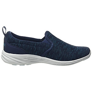 Vionic Women's Agile Kea Slip On (Navy/Turquoise, 6.5)
