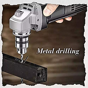 Arinda Angle Grinder Electric Drill Conversion Collets Adapter For Angle Grinder Woodworking Tool Accessories