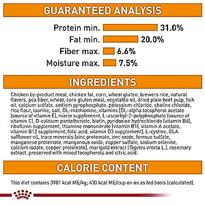 Royal Canin Hair & Skin Care Dry Cat Food, 6 lb bag