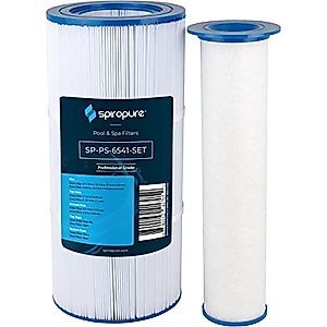 SpiroPure Replacement for Sundance 880 Filter 6541-397 (6473-164 & 6473-165) 6540-507 Filbur FC-2772 (FC-2769 & FC-2771 Kit) Hot Tub Spa Pool Replacement Cartridge
