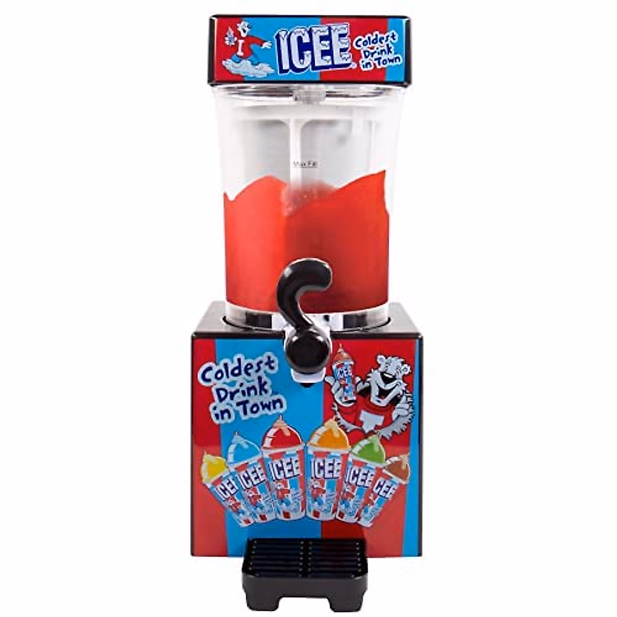 ICEE Slushie Machine. Genuine ICEE Home Countertop Slushie Maker. Creates up to 34Floz of Ice Cold ICEE Slushy. Officially Licensed ICEE Merchandise.