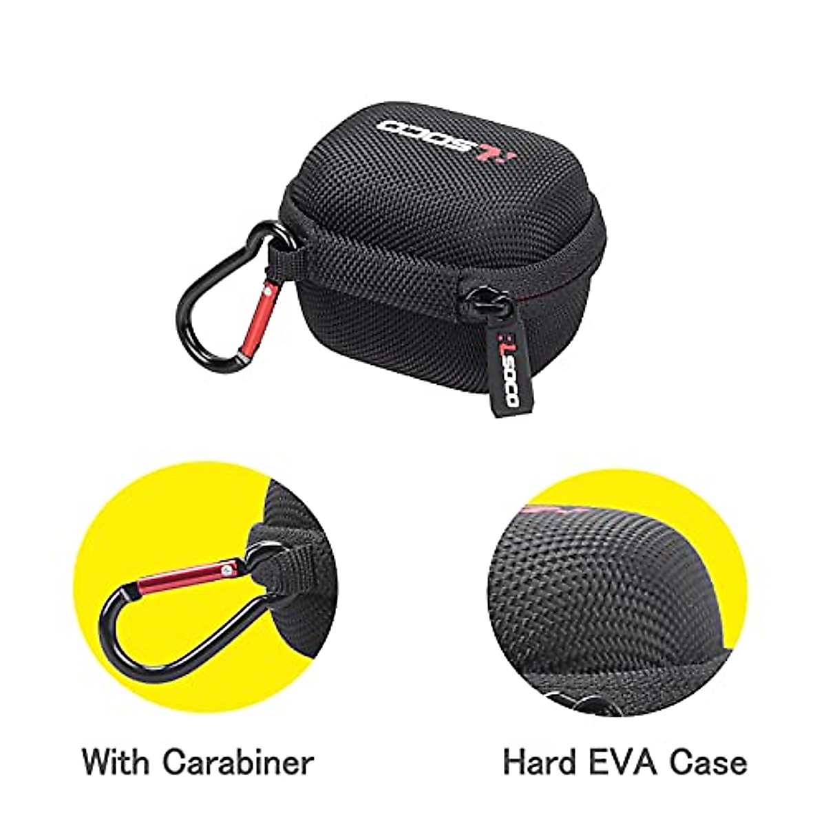 RLSOCO Carrying Case for SENNHEISER CX Plus/CX True Wireless/CX 400BT True Wireless Earbuds