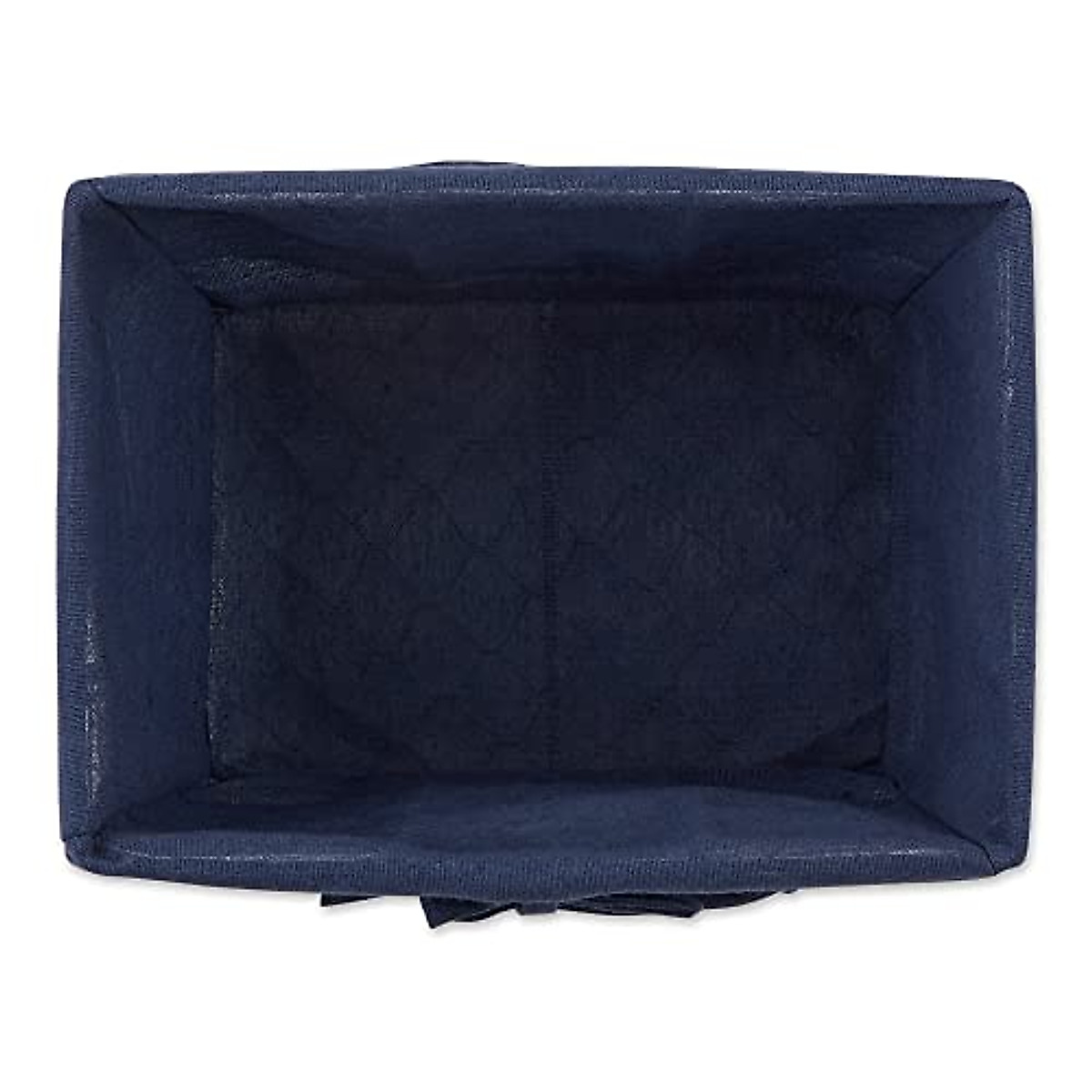 DII Farmhouse Chicken Wire Storage Baskets with Liner, Medium, Vintage French Blue, 11x7.88x7", 2 Piece