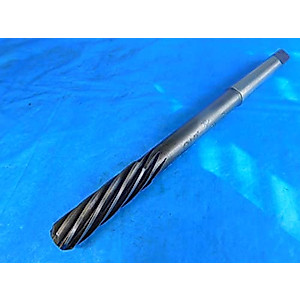 Putnam .739" O.D. HSS Reamer Morse Taper #2 Shank LH Spiral 8 FL MT2 3/4 .75 - JP0433AP1