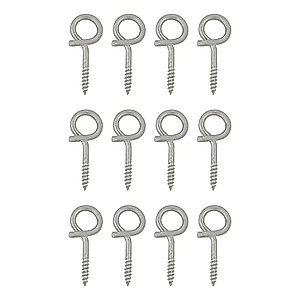 National Hardware N260-152 Q Hangers Ceiling Hanging String Lights More Sturdy Than Cup Hooks, Stainless Steel