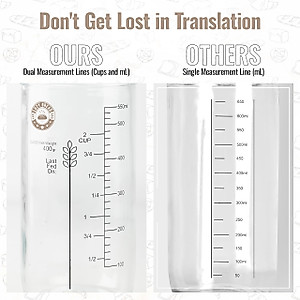 Sourdough Starter Jar Kit - 24 Oz Sourdough Starter Glass Jar with Date Marked Feeding Band, Thermometer, Silicone Scraper, Cloth Cover, and Metal Lid