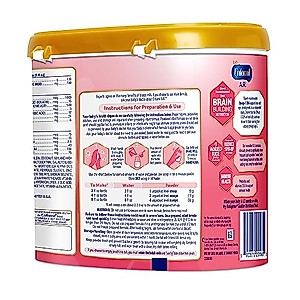 Enfamil A.R. Infant Formula,Clinically Proven to Reduce Reflux & Spit-Up in 1 Week, DHA for Brain Development, Probiotics to Support Digestive & Immune Health, Reusable Powder Tub,19.5 Oz(Pack of 4)