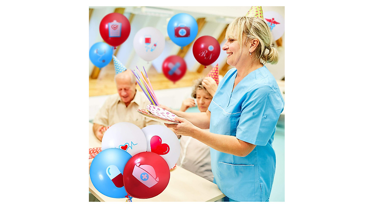 60 Nurse Balloons for Graduation & Party Decorations | Sumind