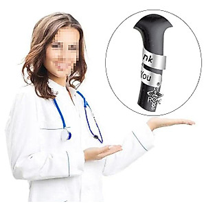 POTIY Registered Nurse Stethoscope Id Tag RN Gift Medical Stethoscope Charm Medical Nurse RN Charm (RN)