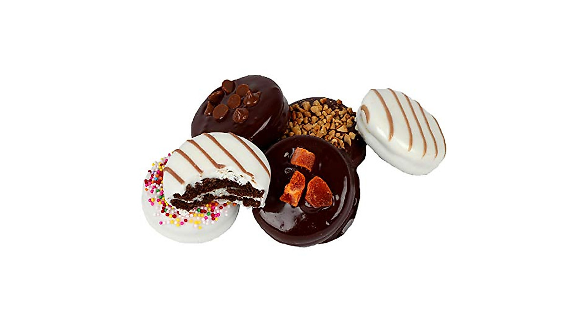 Hazel & Creme Gold Cookie Gift Box - Gourmet Chocolate Cookies
