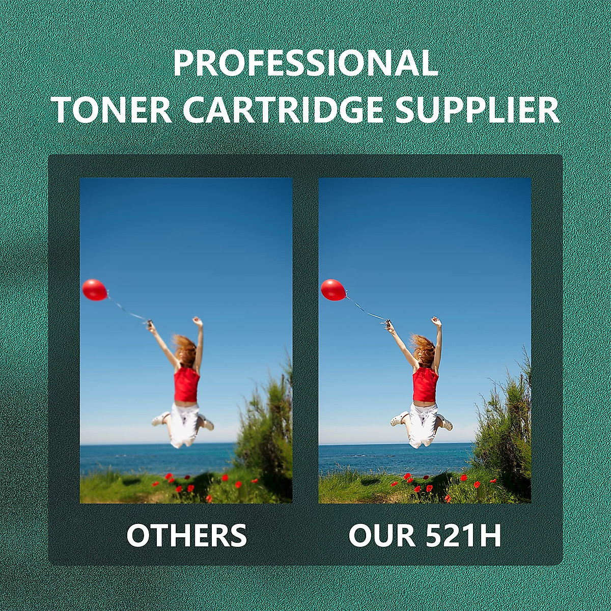 Pomeade Upgraded 521H Toner 52D1H00 Toner Cartridge Compatible with lexmark MS810 MS810n MS810dn MS811 MS811n MS811dn MS812 MS812dn MS812de MS710 MS710n MS711 MS711dn Printer（25,000 Yield, 1PK Black）