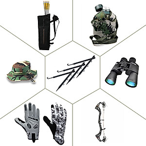 Highwild Tree Stand Folding Bow Hanger Gear Hanger Multi Hanger - Pack of 3