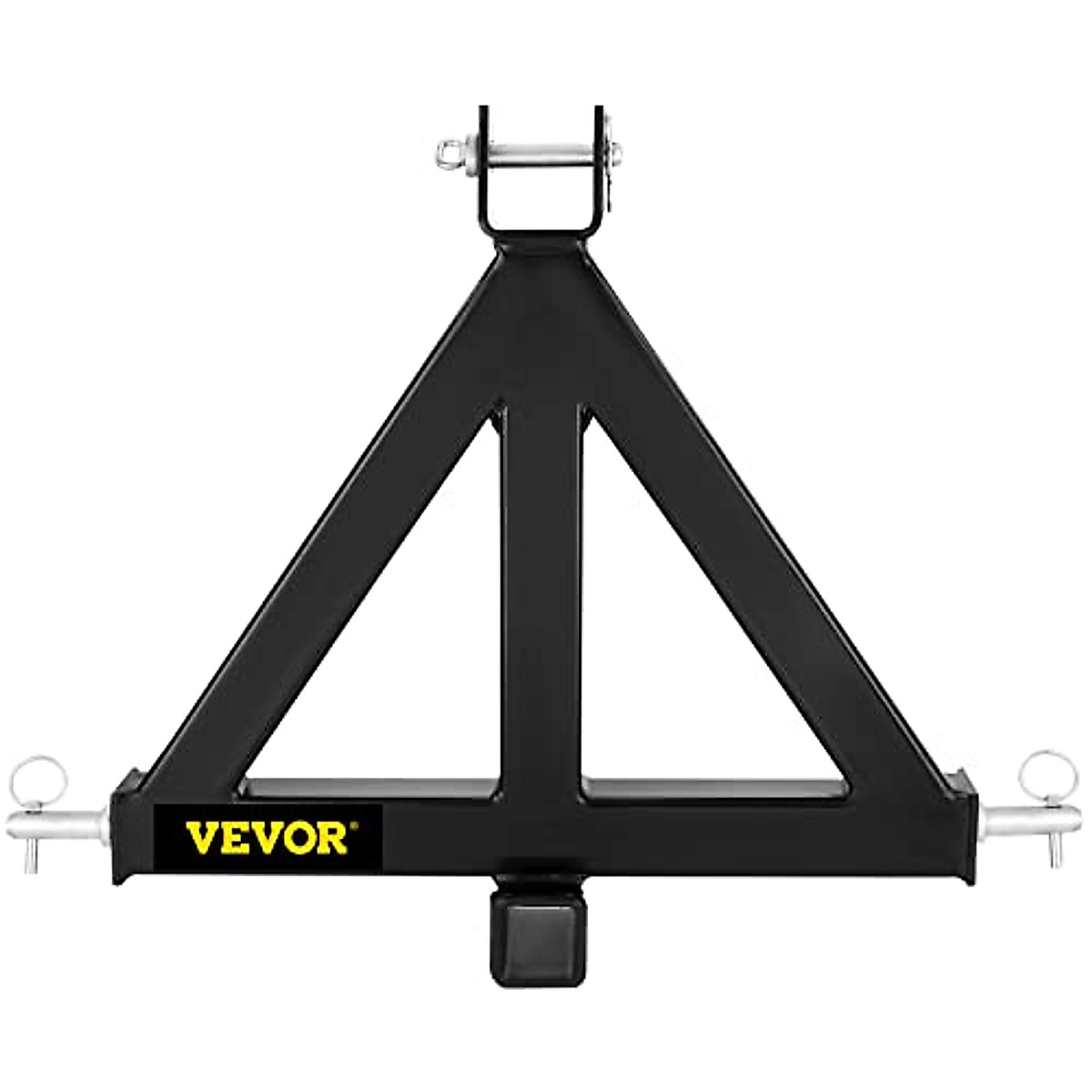 Mophorn 3 Point Trailer Hitch Heavy Duty 2In Receiver Hitch Category 1 33In Hitch Attachments Tow Hitch Drawbar Adapter Black (Heavy Duty Trailer Hitch)