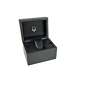 Bulova Men's Archive Series Lunar Pilot 6-Hand Chronograph Precisionist Black Ion-Plated Stainless Steel, Black NATO Strap and Sapphire Crystal Style: 98A186