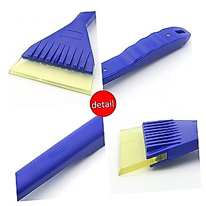 Icing Scraper ice Scraper Snow Scraper and Brush Squeegee for car Plastic Scraper Blades Winter Snow car Shovel car ice scarper Snow Shovel Glass Frost Scraper ice Machine