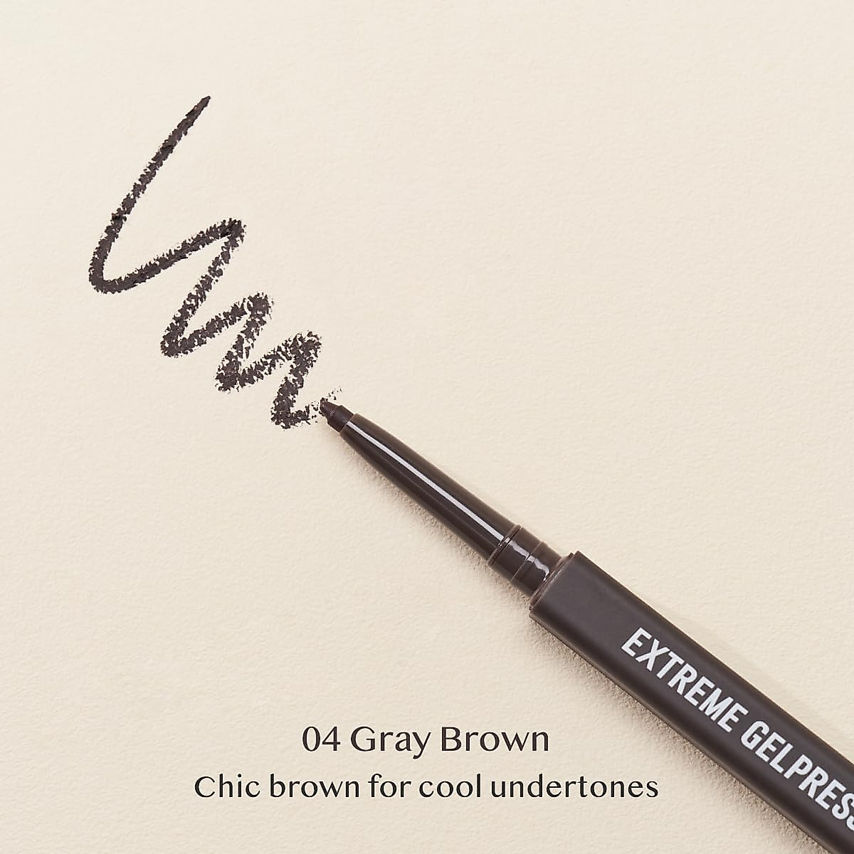 CLIO Extreme Gelpresso Pencil Liner 04 Gray Brown