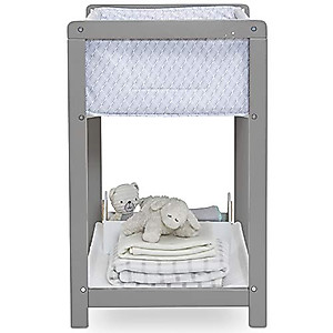 Delta Children Classic Wood Bedside Bassinet Sleeper - Portable Crib with High-End Wood Frame, Link