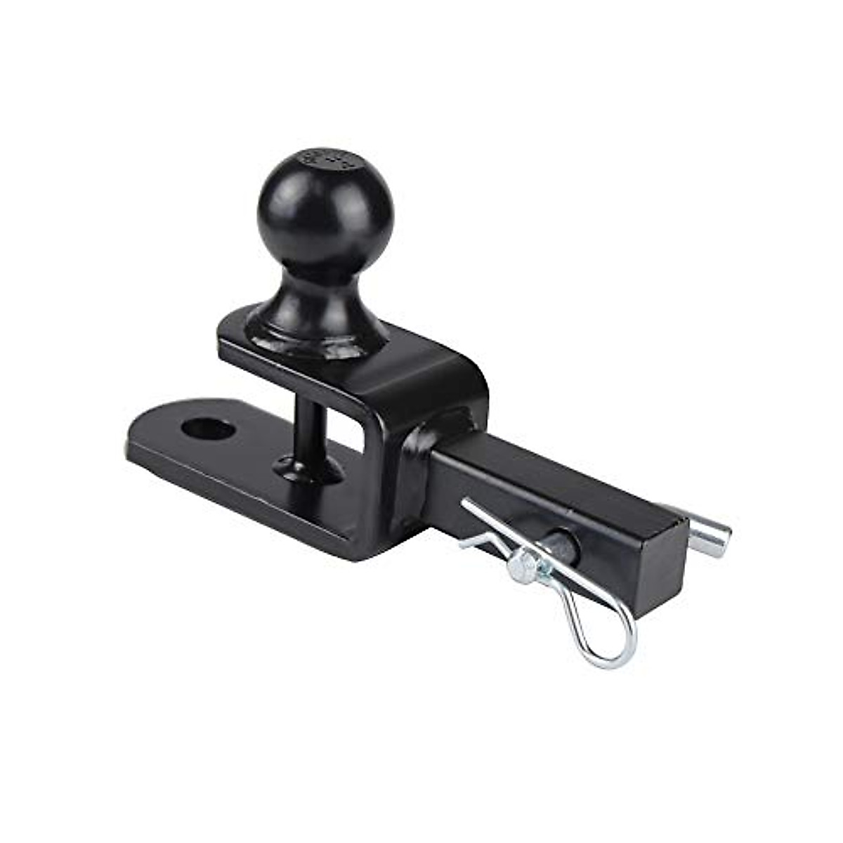TOPTOW ATV/UTV Trailer Hitch Towing Ball Mounts , 2-Inch Ball, Clevis Pin , Fits 1 1/4-Inch Receiver