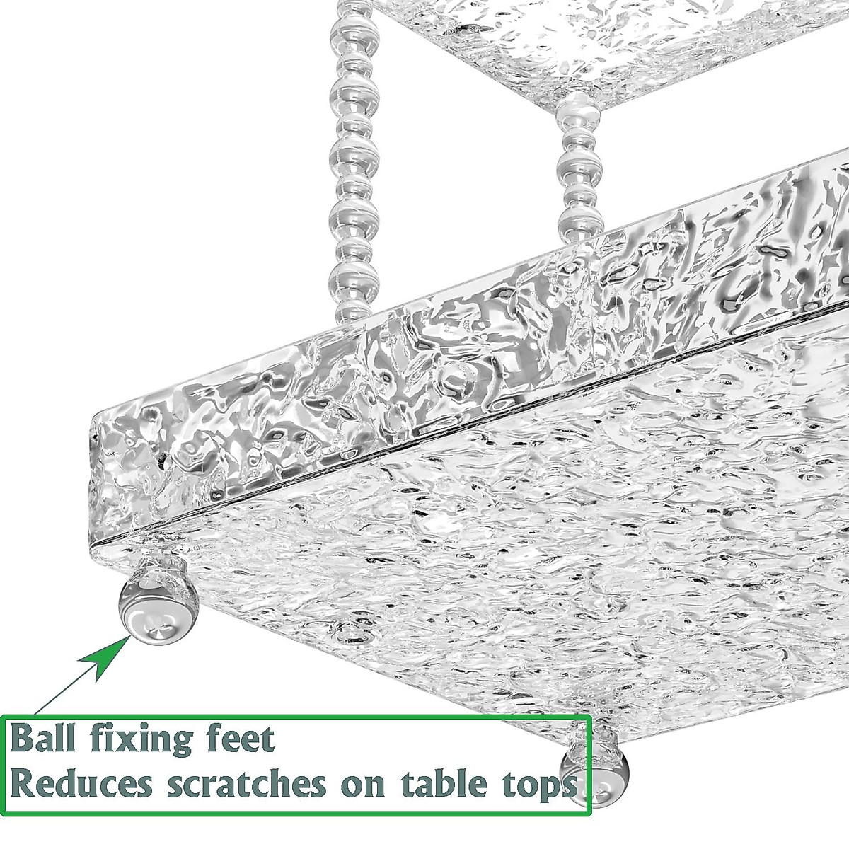 Bathroom Sink Organizer, 2 Tier Makeup Organiser, Vanity Organiser, Cosmetics Organiser Shelf, Vanity Trays for Bathroom Organizers and Storage for Cosmetics, Toiletries, Lotions, Perfumes, Clear