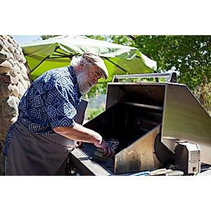 SCRUBIT Grill Cleaning Brush - Bristle Free BBQ Cleaner with Heavy Duty Scrubber Pad, Safe Cast Iron and Griddle Scraper Pads, Ideal Accessories for Charcoal and Gas Grills - 2 Pack