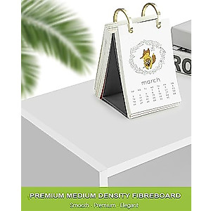 LOWOSA White Shoe Rack Organizer, 5-Tier Wood Shelf Removable Shoe Storage, Sturdy Freestanding Shoe Racks for Entryway for 10-15 Pairs, Ideal for Hallway Closet