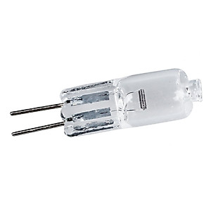 G4 5W Halogen Bulb G4 12V 5W Halogen JC T3 G4 Bi-Pin 5W Halogen Light Bulb AC/DC 12V 5W Precision Halogen Light Bulbs,Clear,10 Pack