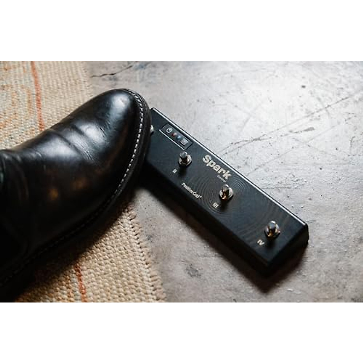 Positive Grid Spark Control Wireless Guitar Footswitch Pedal/Controller for Spark Guitar Amplifier and Mobile App with Backing Tracks