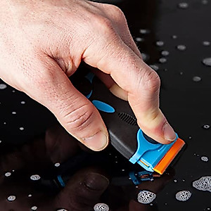 Hob Scraper Tool Set: Glass Stove Cleaner 6 Blades – 3 Stainless Steel Blades, 3 Plastic Blades – Induction Hob Oven Cleaner – LIVAIA Cooktop Cleaner