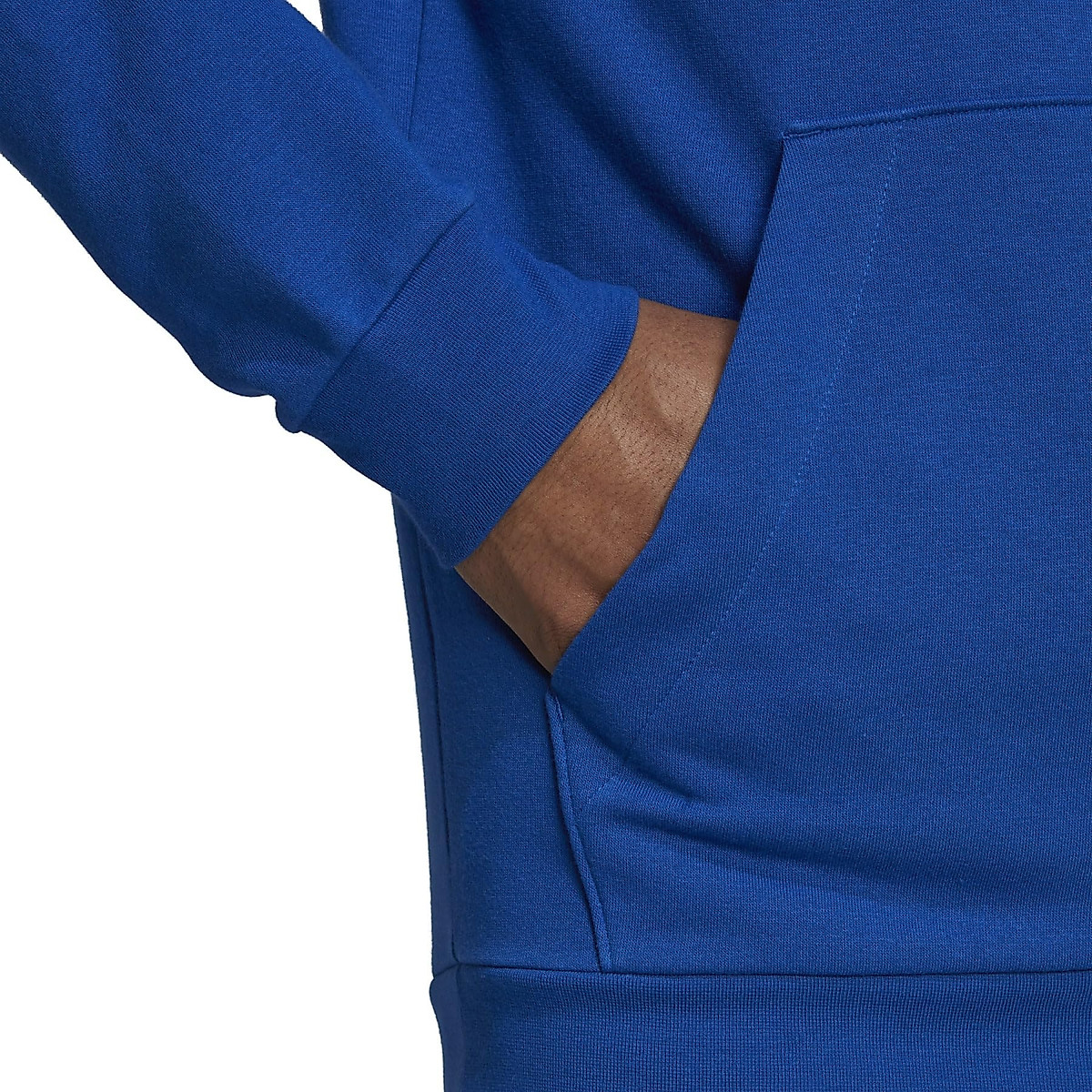 adidas Men's Essentials Fleece Hoodie, Team Royal Blue/White, Small