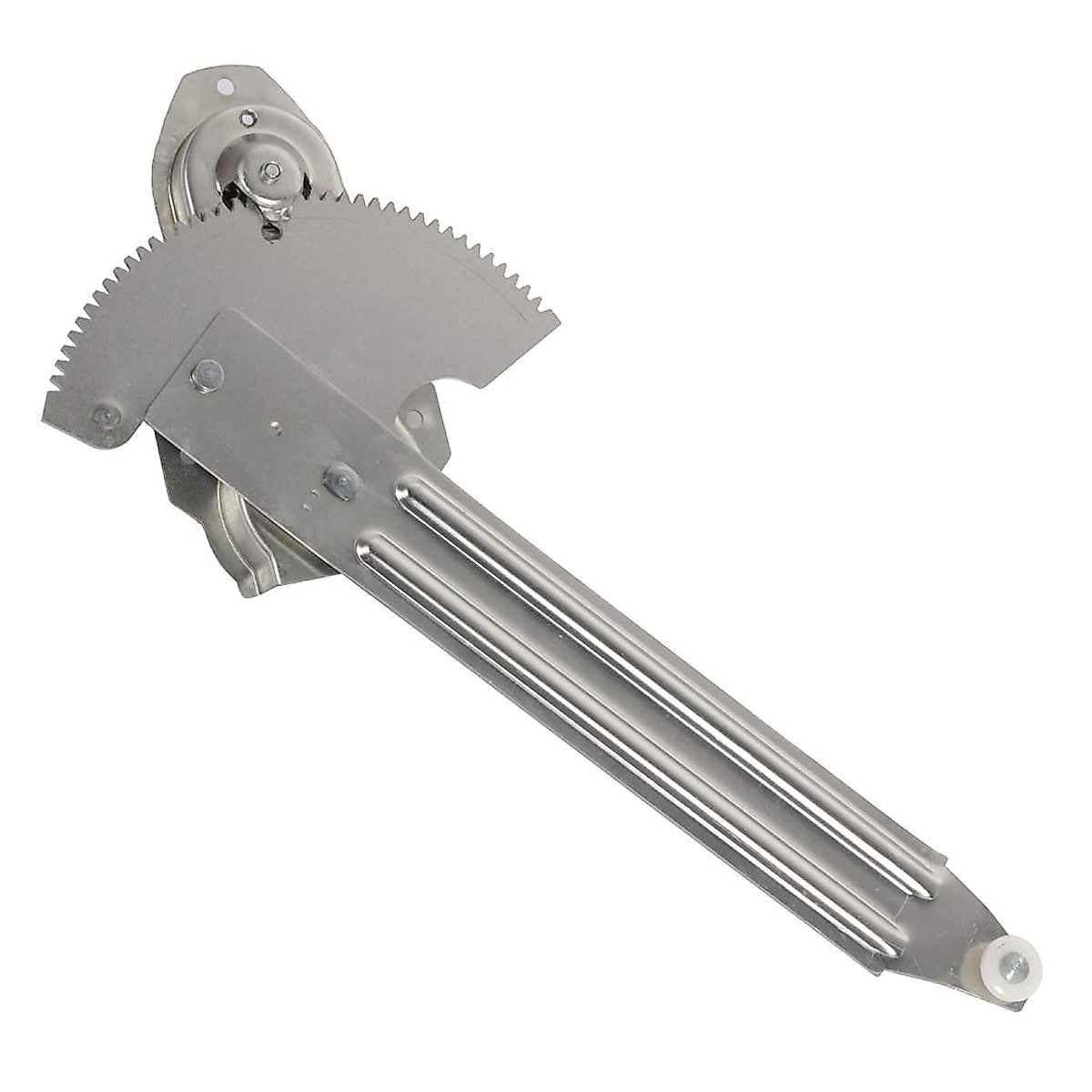 OCPTY Front Left Driver Side Window Regulator 740-866 Fits 1978-1979 Ford Bronco, F-100, F-150, F-250, F-350 Silver Metal Plastic