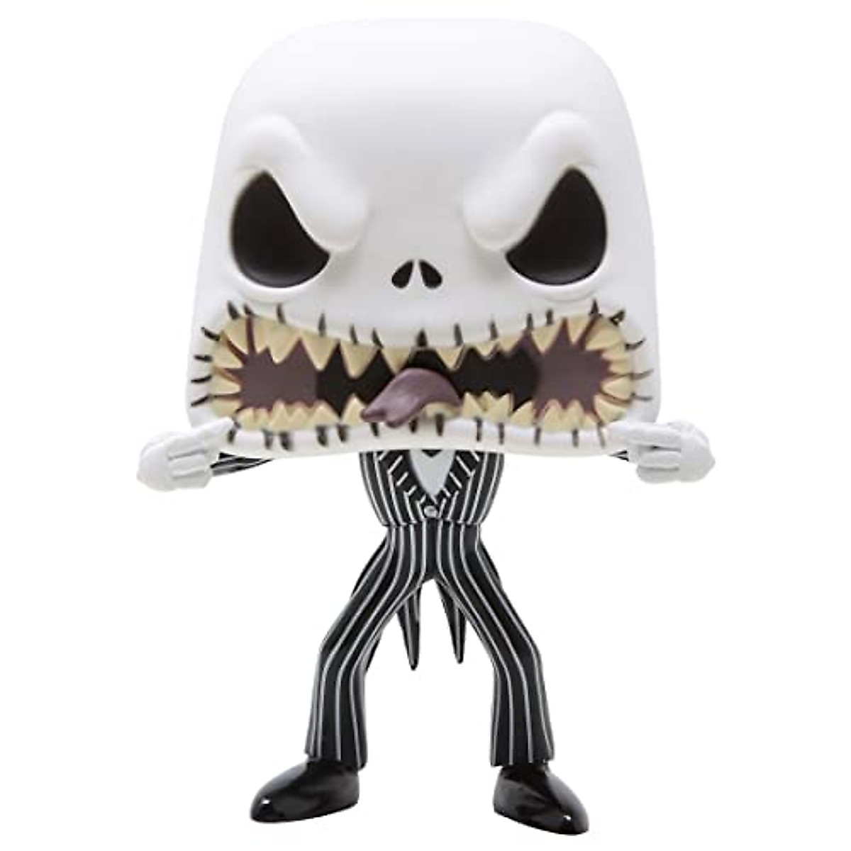 Funko Disney: The Nightmare Before Christmas - Jack Skellington (Scary Face) Pop! Vinyl Figure (Bundled with Compatible Pop Box Protector Case)