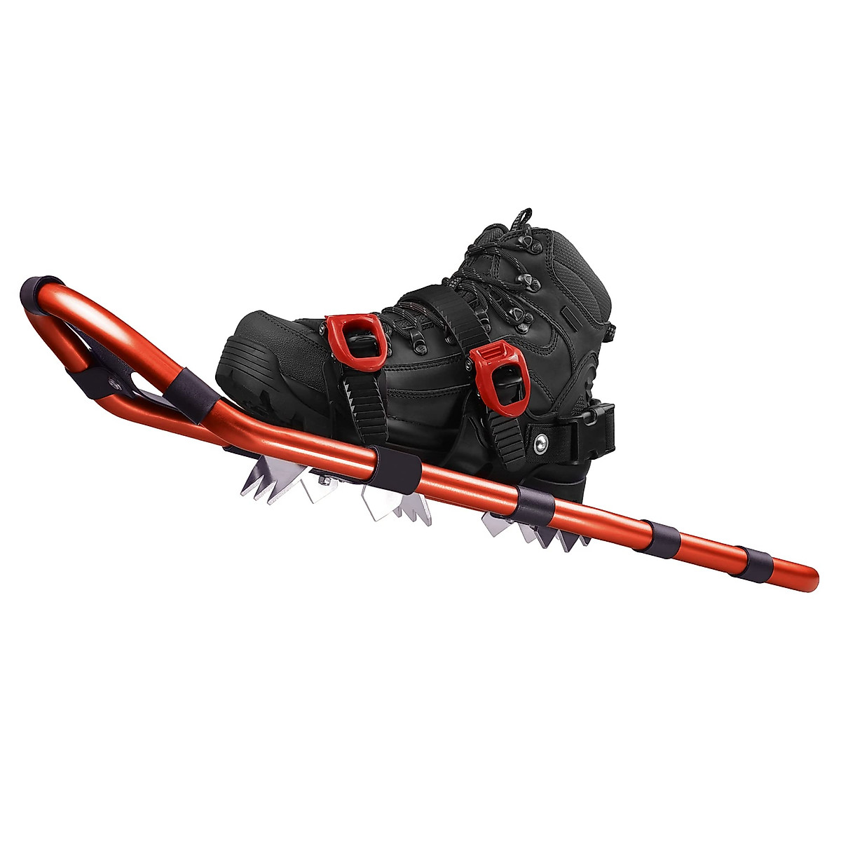 FLASHTEK 21/25/30 Inches Light Weight Snowshoes for Women Men Youth Kids, Aluminum Terrain Snow Shoes. (25", Honeycomb Black)