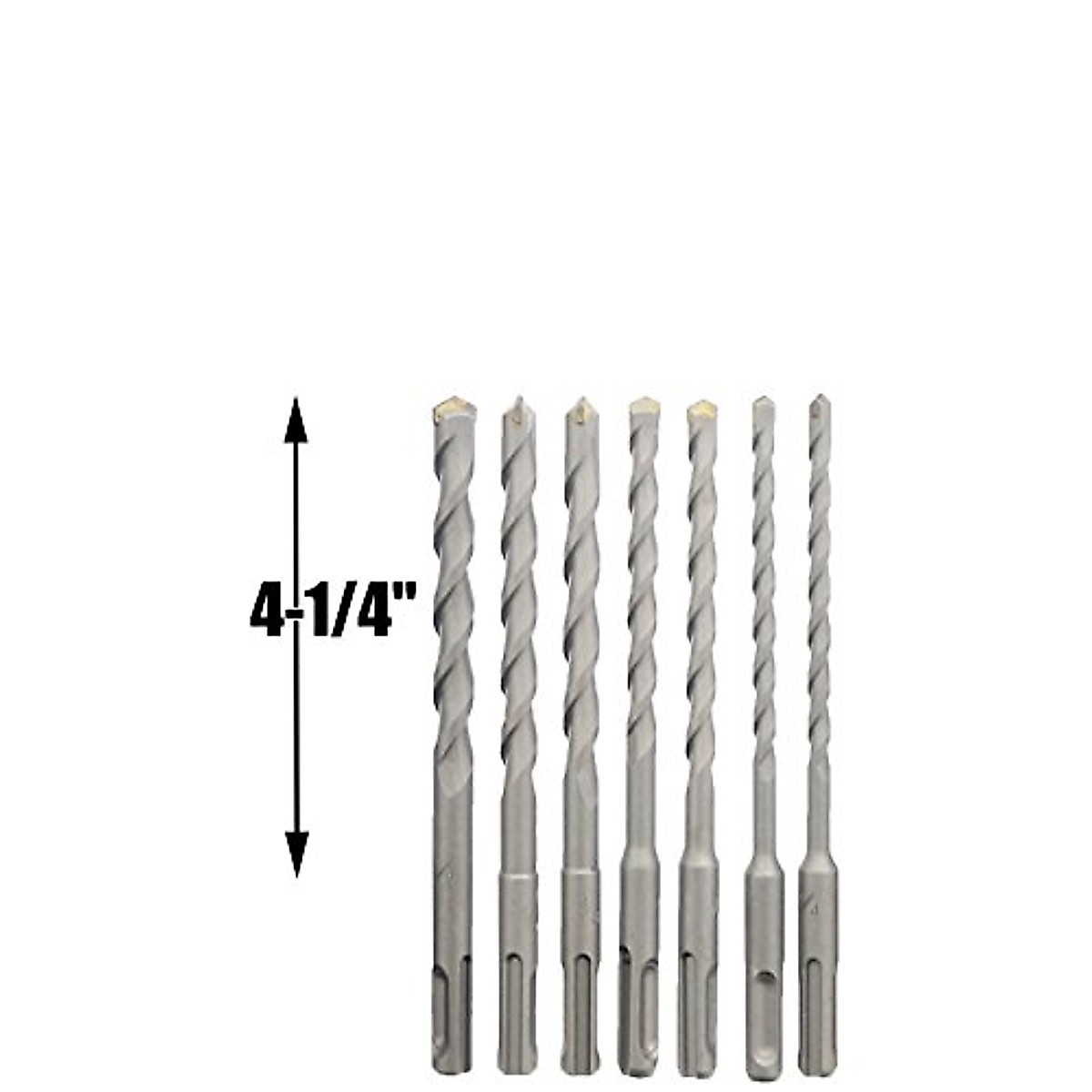 Erie Tools 20 Piece SDS Rotary Hammer Concrete Masonry Carbide Tipped Drill Bit Set fit Milwaukee Hilti Bosch
