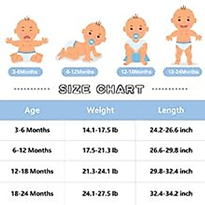 uideazone Infant Boy Blue Striped Swimsuit 3mo Long Sleeve One Piece Rash Guard Bathing Suit with Hat UPF 50+ Sun Protection Swimwear 3-6 Months