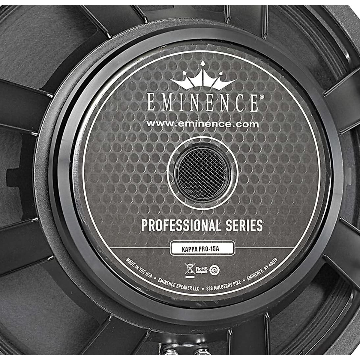 Eminence Professional Series Kappa Pro 15A 15" Pro Audio Speaker, 500 Watts at 8 Ohms
