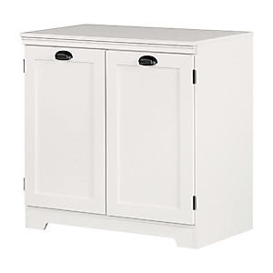 South Shore Harma 2-Door Storage Cabinet, Pure White