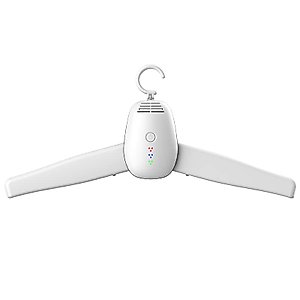 Travel Portable Foldable Electric Clothes Drying Hanger Dryer Rack Machine，Portable Clothes Dryer with Cold/Hot Drying and Timer Dryer