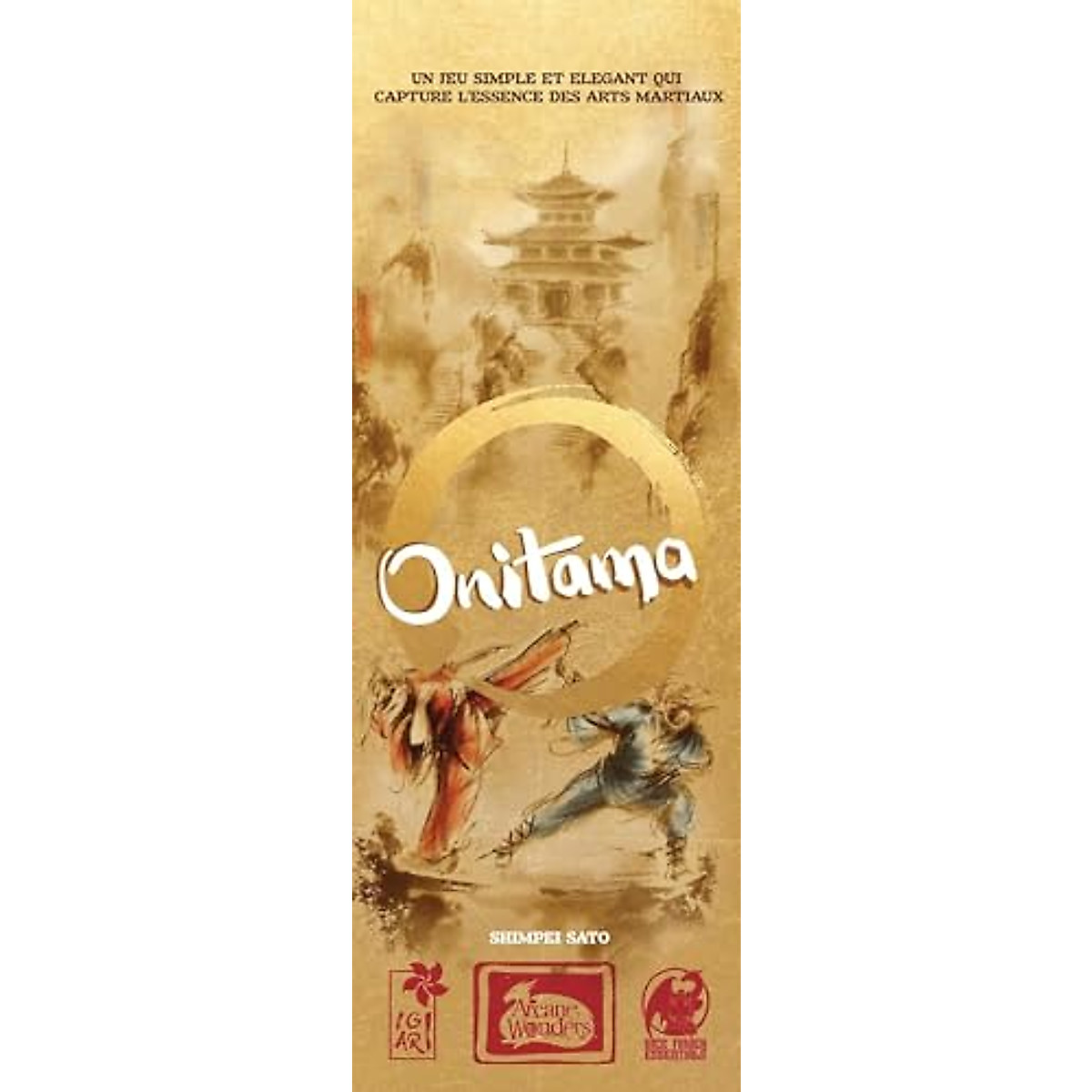 Onitama Board Game, 2 players