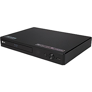 LG BP350 Blu-ray Player with Streaming Services and Built-in Wi-Fi, Black