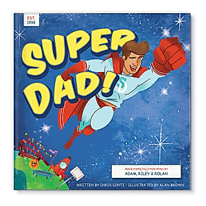 Super Dad Personalized Story, I See Me! (Hardcover)