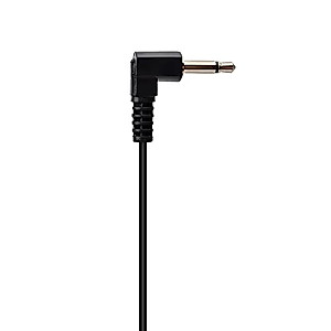 UAYESOK 3.5mm Receive/Listen Only Earpiece, C Shape Police Security Speaker Mic Headset with 3.5mm Audio Jacks for Ham Radio Walkie Talkie