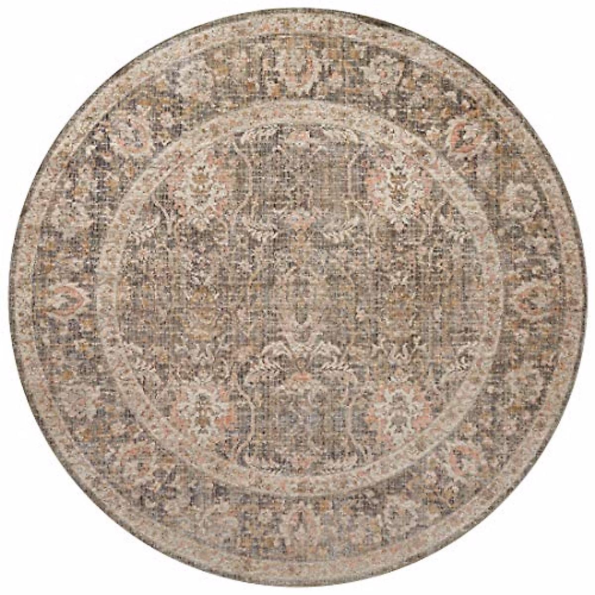 Loloi Chris Loves Julia x Rosemarie Collection ROE-01 Area Rug 7'-10" x 10' Sage/Blush Rectangular