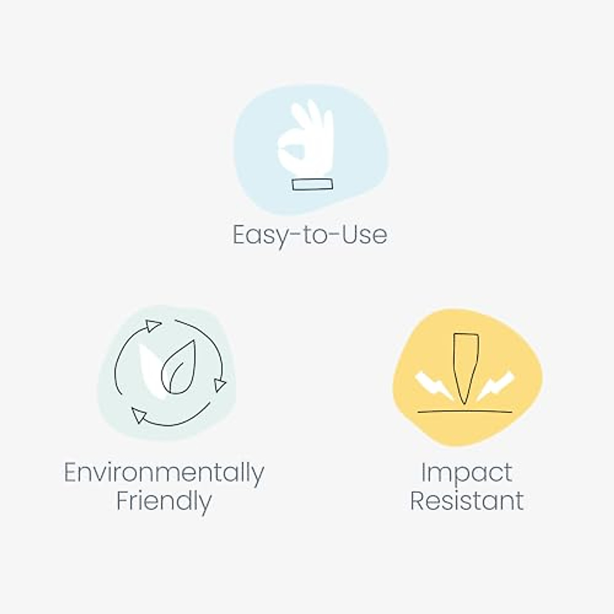 EZbrnd Eversoft Foaming Countertop Hand Soap Bottle Dispenser, 385 ml (13 oz), Refill Cartridges Sold Separately