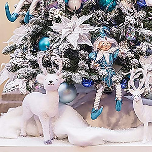 Prextex Large Artificial Snow Roll - Instant Christmas Tree Decor, Christmas Snow Party Table Runner, White Photo Backdrop, Fake Snow Decoration, Faux Snow, Fake Snow Blanket Cover for Holiday