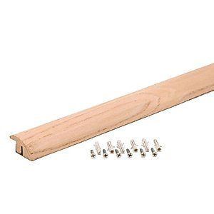 M-D Building Products 48909 36-Inch Hardwood Transition Tile to Vinyl