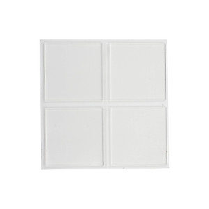 Gorilla Tough & Clear Double Sided Tape Squares, 24 1" Pre-Cut Mounting Squares, Clear, (Pack of 1)