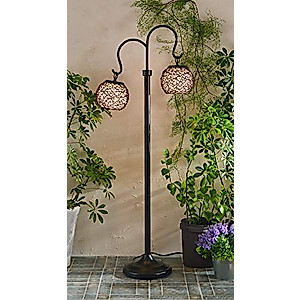 Kenroy Home Castillo Floor Lamps, Medium, Oil Rubbed Bronze with Highlight