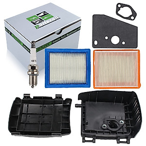 partszen 14-743-03-S Air Filter Cover Base Cleaner Kit Replace 14 083 15-S 14-094-32-S for XT650 2027 3034 XT675 3076 2075 fit for Toro 22" Recycler Mower for Toro MTD 14-083-22 14-096-119-S