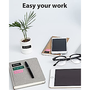 Zodzi Embossing Label Maker Machine with Tapes, Embosser Handheld Label Machine, Vintage Label Maker Embossed Labeler with 3 Rolls Emboss Tapes for Home DIY Crafting - Black